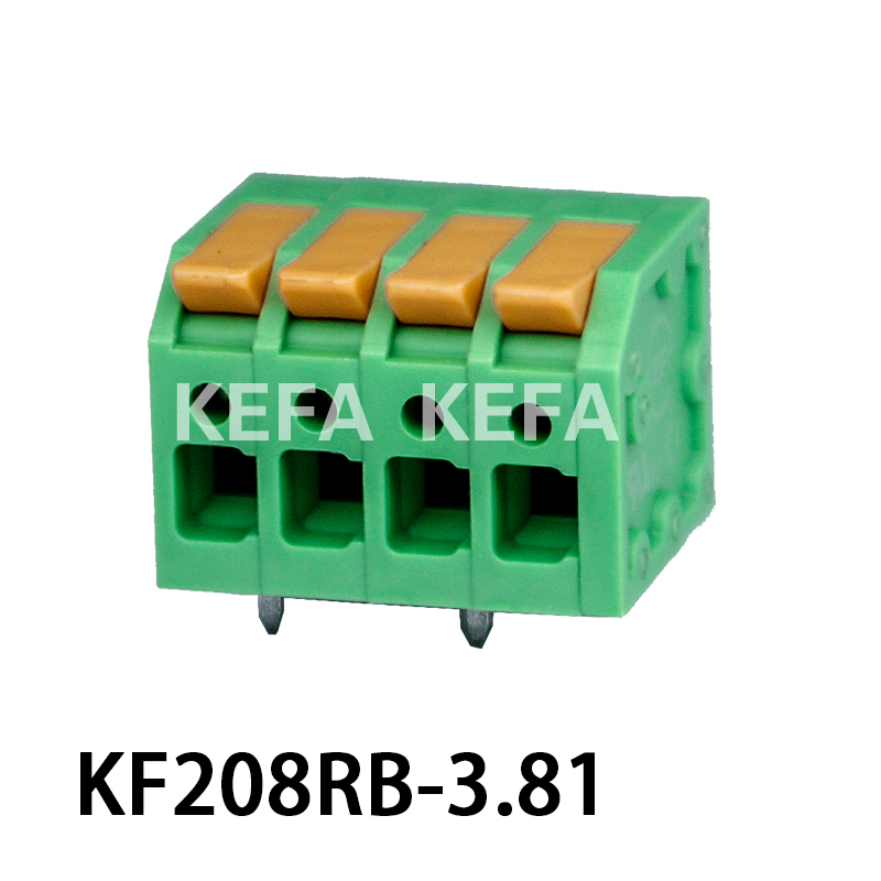 KF208RB-3.5/3.81 Spring type terminal block - Buy Product on CIXI KEFA ...